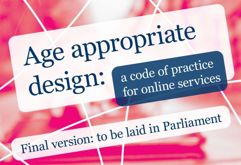 Age-appropriate design code